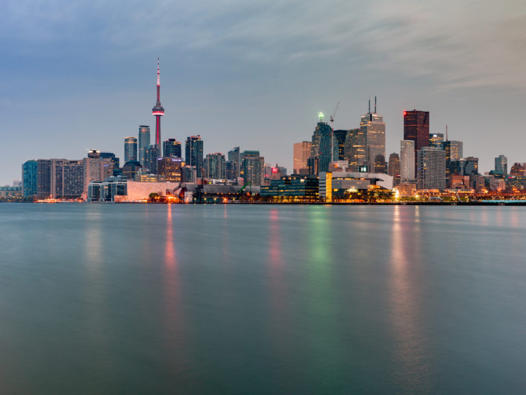 Toronto Skyline At Dawn - Duncan.co