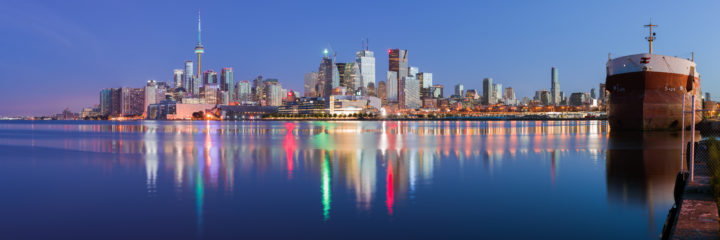 Downtown Toronto Skyline At Dawn - Duncan.co