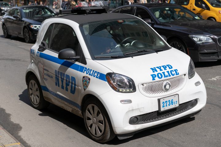Tiny NYPD Car - Duncan.co