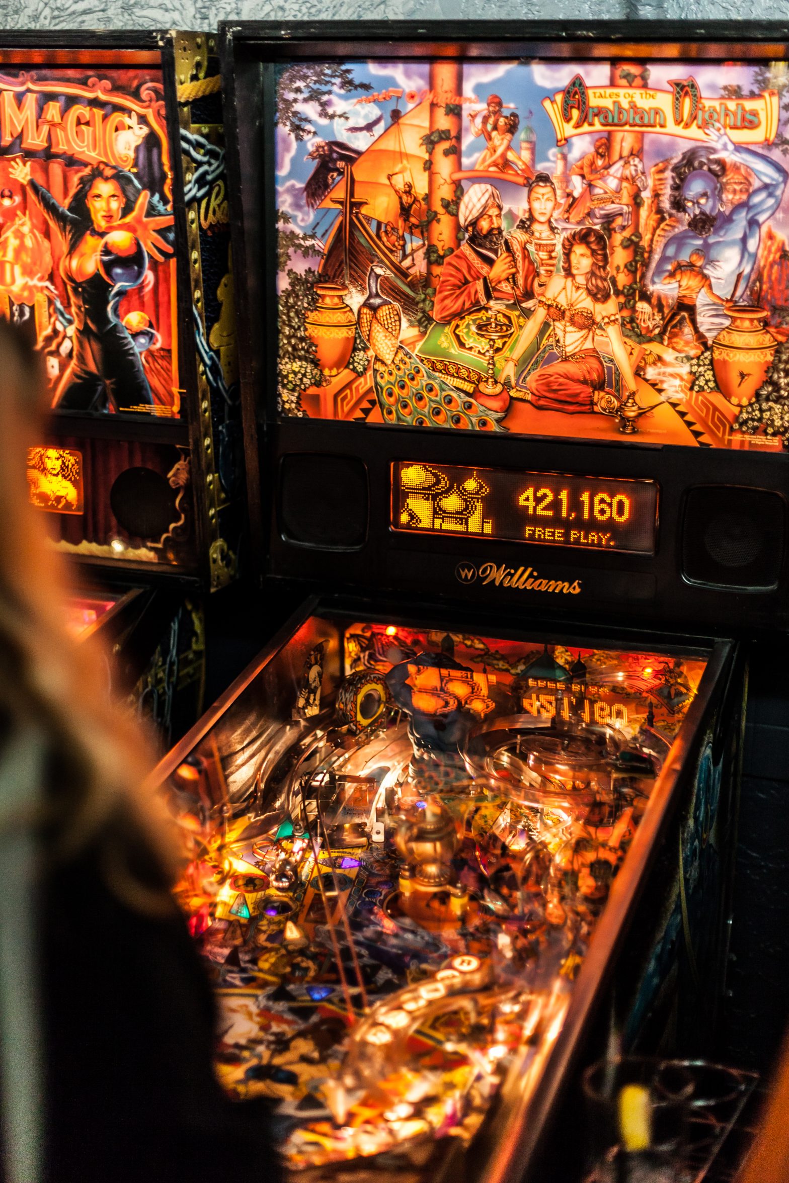Arabian Nights Pinball Machine XOXO 2013 - Duncan.co
