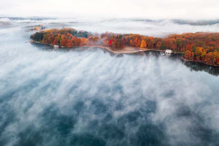 Rolling Fog and Island - Duncan.co
